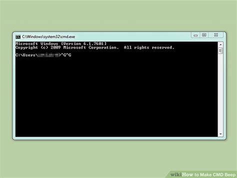 How To Make Cmd Beep 13 Steps With Pictures Wikihow