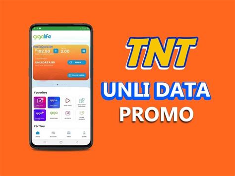 TNT Unli Data And Unli Data Unlimited Internet Promo