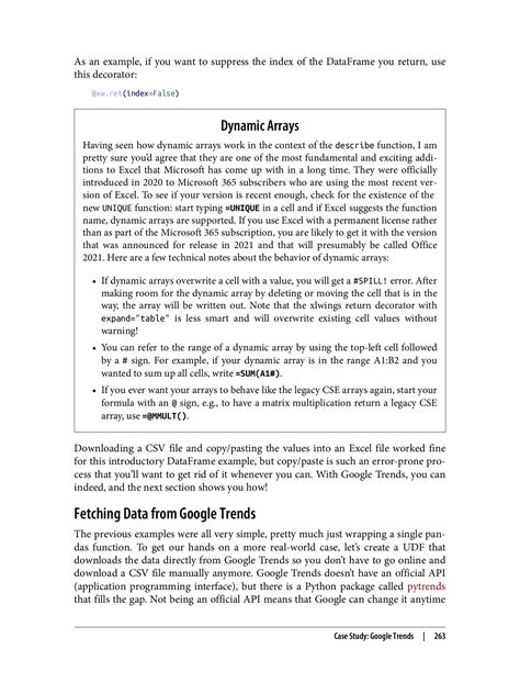 python for excel a modern environment for automation and data analysis willington island