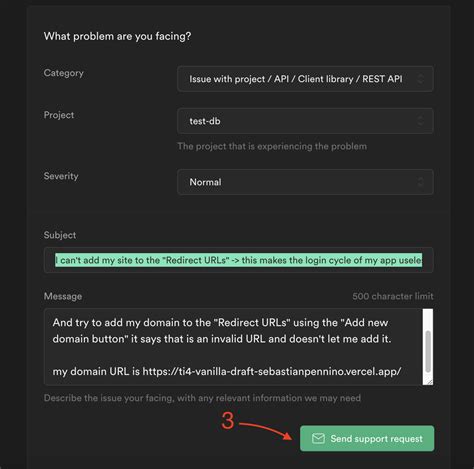Cant Submit A Help Request To The Support Team · Issue 7696