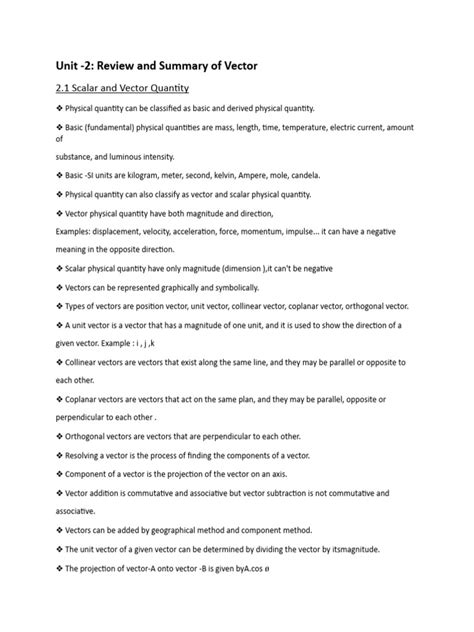 Unit 1 Vectors Questions With Answers Moeremedialproject Pdf