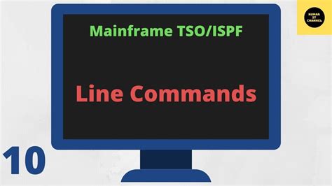 Line Commands In Tso Ispf Mainframe Tso Ispf Tutorial Part 10 Youtube