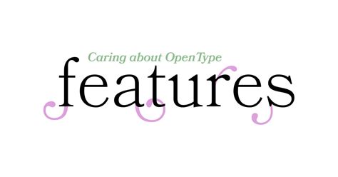 Typekit Practice Caring About Opentype Features
