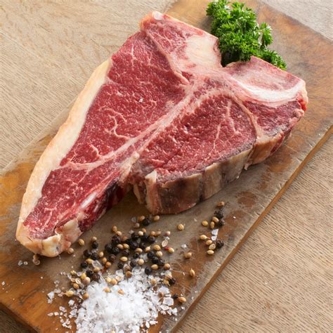 28 Day Dry Aged T Bone Steak 14oz 16oz Stilton Butchers