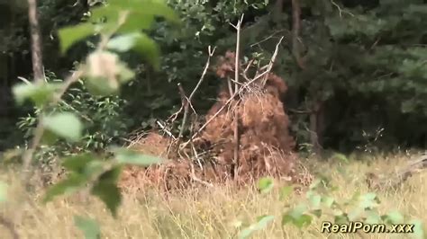 German Milf Interracial Outdoor Banged