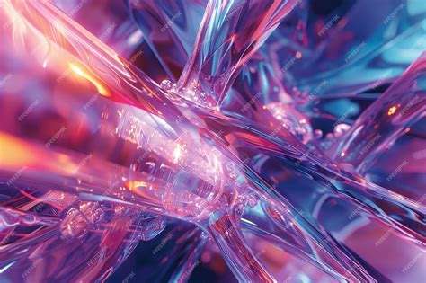 Premium Photo Quantum Bridge Connecting Two Realms Of Contrastin