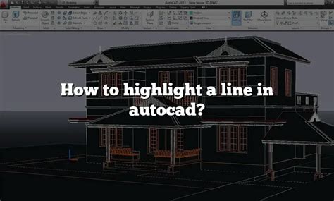 How To Highlight A Line In Autocad Caddikt