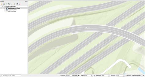 Tiled Basemap Not Showing At Certain Scale In QGIS Layout Geographic