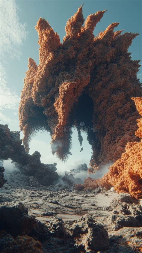 Cellular Image Of Microscopic Stem Cell Research Produced Using Advanced Ai Technology Stock