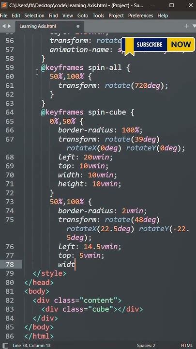 cube and dots loader html css codeing python html5 webdesign new youtube