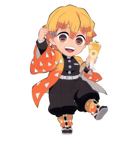 Zenitsu Chibi Chibi Anime Fandom Kawaii Anime