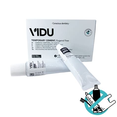Temporary Cement Eugenol Free 2 X 25 Gr Vidu