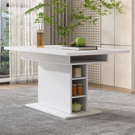 Table à Manger Extensible Table à Manger Avec Rangement Table à