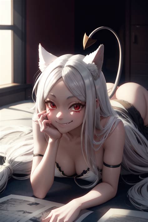 Rule 34 1girls Ai Generated Cerberus Helltaker Demon Dog Ears