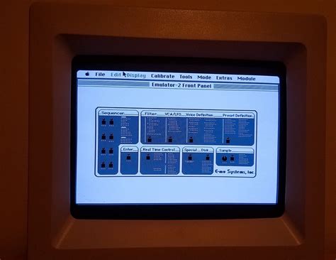 Matrixsynth E Mu Emulator Ii Sampling Synthesizer W Macintosh Library