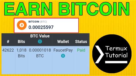 Earn Money Online Via Termux How To Earn Money Earn Crypto Youtube
