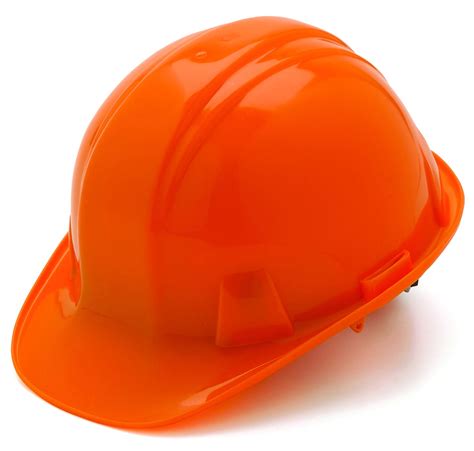 Cap Style Hard Hats With 4 Point Ratchet Suspension
