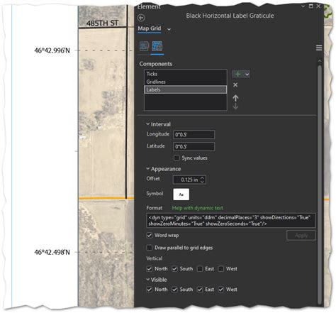 Layout Graticule Intervals Dont Label As Expected Esri Community