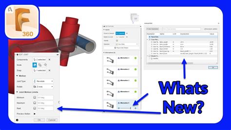 Fusion 360 Whats New Nov 2022 Automated Modeling User Parameters