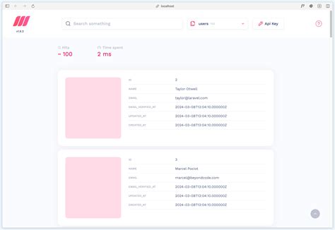 meilisearch laravel herd