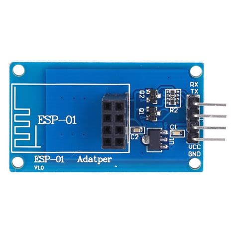 2 Uds Conjunto Esp8266 Wifi Inalámbrico Esp 01 Módulo Adaptador 33v5v