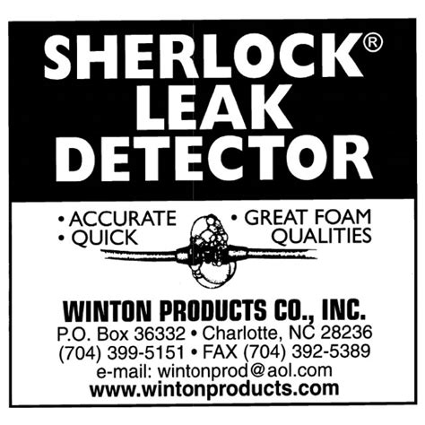 Sherlock Gas And Air Leak Detector Type Cg At Zachary Fry Blog