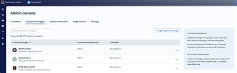 Customer Managers Workato Docs