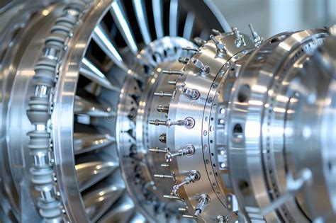 Exploring The Intricate Design Of A Jet Engine S Turbine Components Precision Engineering And