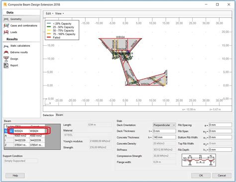Solved Composite Beam Design Extension European Profiles Autodesk