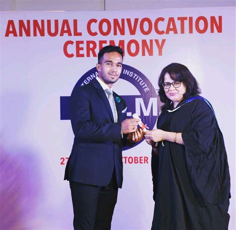 Soumojit Ghosh On Linkedin Convocation2021 Iihmbest3years Hyattregency