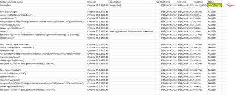 Suite Test Status Always Incomplete Bugs Report Katalon Community