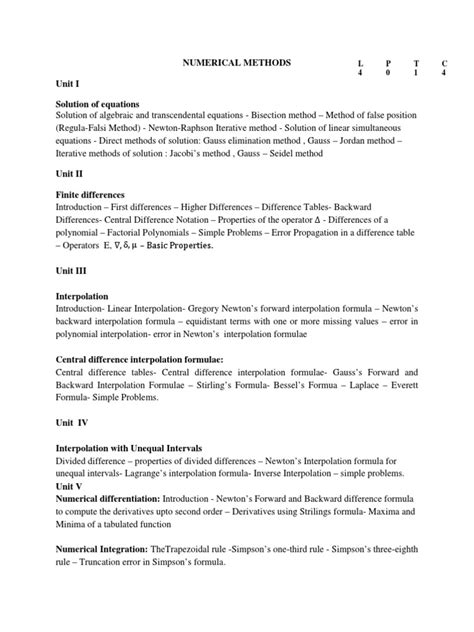 numerical methods pdf numerical analysis finite difference
