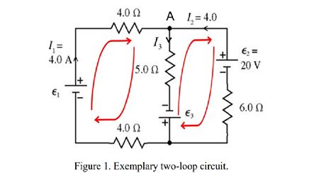 Solved Using Figure 1 Apply Both Of Kirchhoffs Laws And Chegg Com