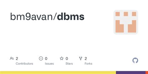 GitHub Bm9avan Dbms