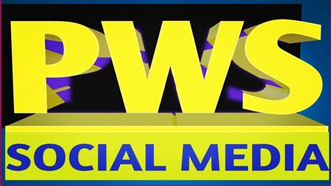 Pws Social Media