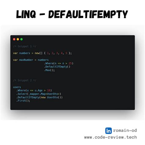 Romain Ottonelli Dabadie On Linkedin Linq Microsoft Csharp
