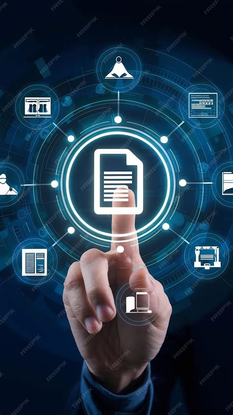 Document Management System Dms And Business Process Automation Technology Premium Ai Generated