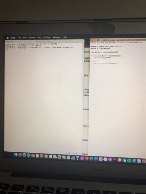 Solved I Am Not To Sure How To Find A Palidrome That Is In A
