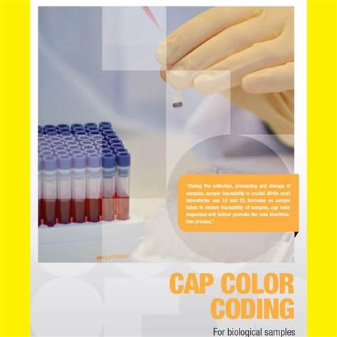 Cap Color Coding Nbs Scientific Cn Tech Notes