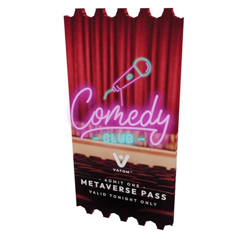 Vatom Comedy Ticket Vatom Market