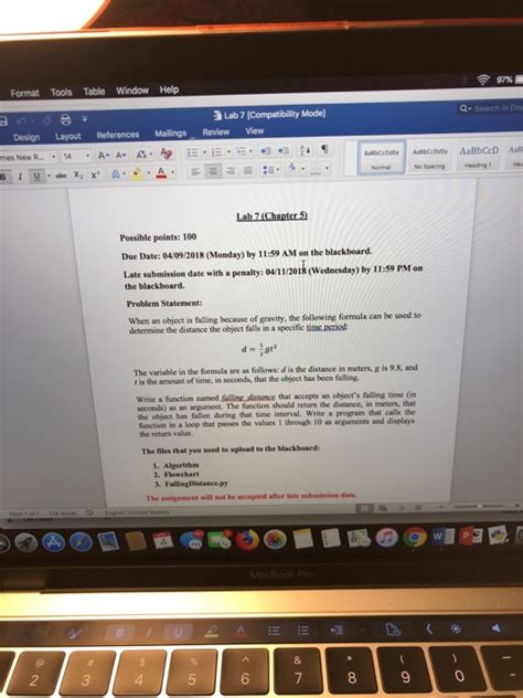 solved 97 format tools table window help lab 7