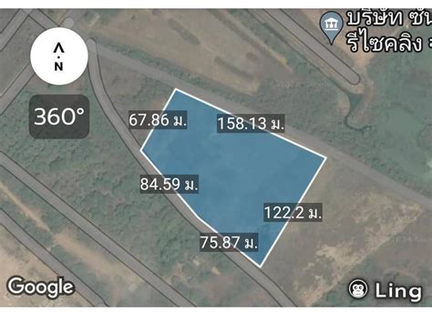 ขายที่ดินผังสีม่วง ขนาด 10 ไร่ ติดถนน 2 ด้าน ทำเลเด่น ติดถนนใหญ่ ใจกลางนิคมอุตสาหกรรมเกตเวย์ อ