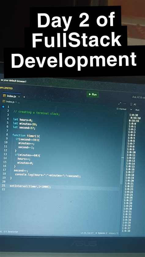 Hariom Shukla On Linkedin Javascript Fullstackdevelopment Asynchronousprogramming