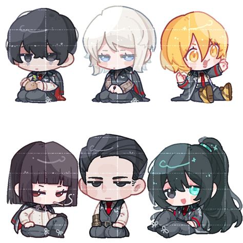 Don Quixote Yi Sang Faust Hong Lu Ryoshu And 1 More Project Moon And 1 More Drawn By