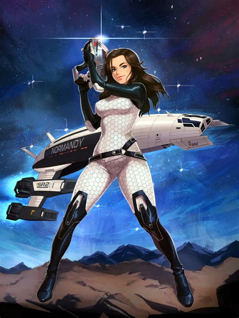 Miranda Lawson Mass Effect And 1 More Drawn By Stup Jam Danbooru