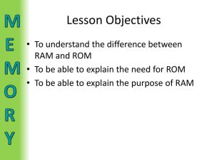 Xilinx Fpga Memories Lecture On Ram Rom