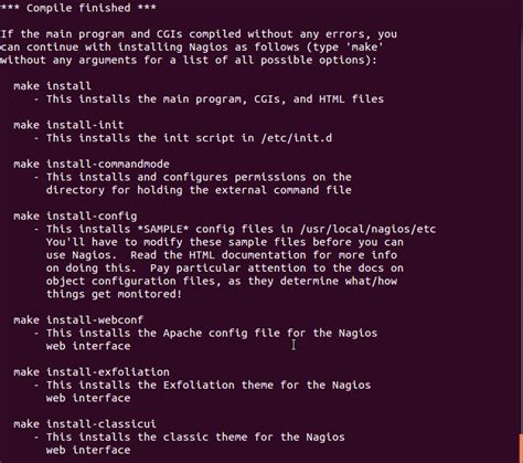 how to install nagios core 4 on ubuntu linux ~ your own linux