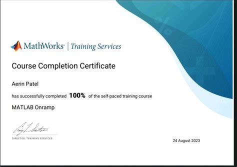 Aerin Patel On Linkedin Matlab Onramp