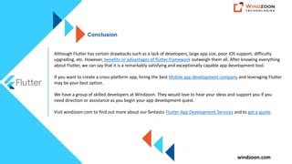 Flutter App Development Why You Choose Flutter Framework PDF Computer Software And