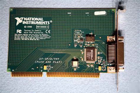 National Instruments At Gpib Tnt Isa Ieee Gpib Card